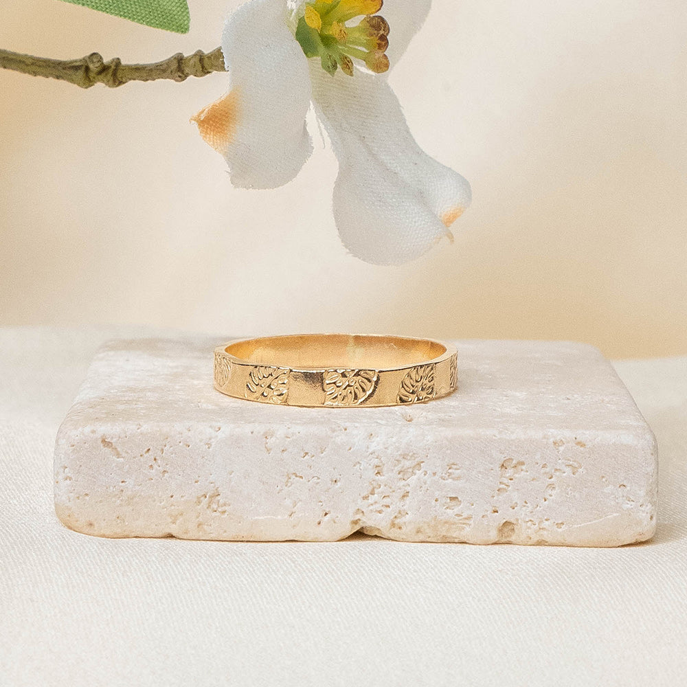 Monstera Band – Aja Jewelry