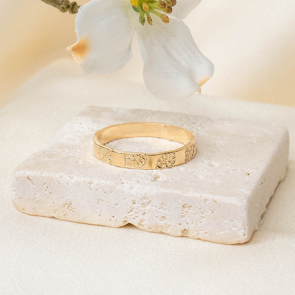Monstera Band – Aja Jewelry
