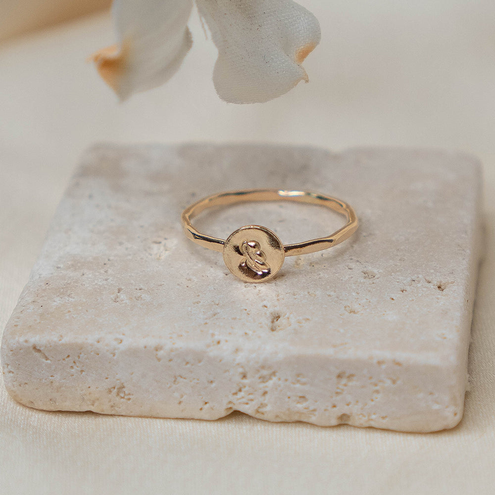 Birth Flower Ring – Aja Jewelry